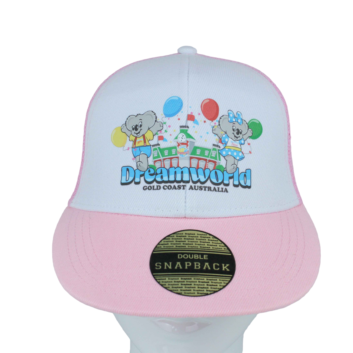 Dreamworld Cap Flatpeak Pink – Dreamworld Online Store