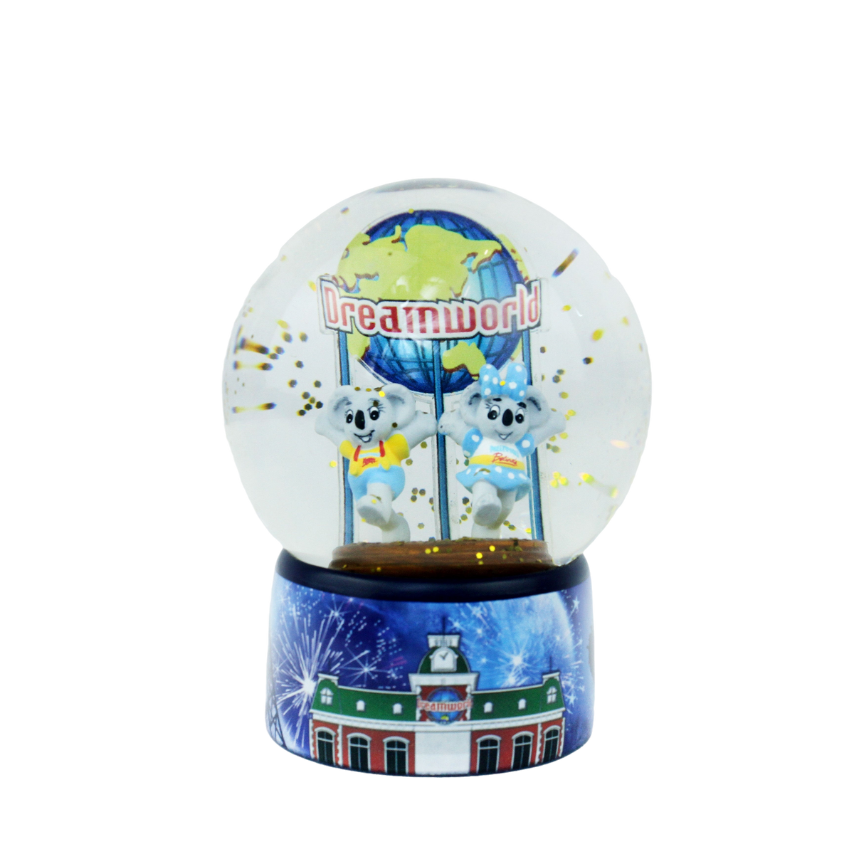 Kenny & Belinda Dreamworld Snow Globe – Dreamworld Online Store